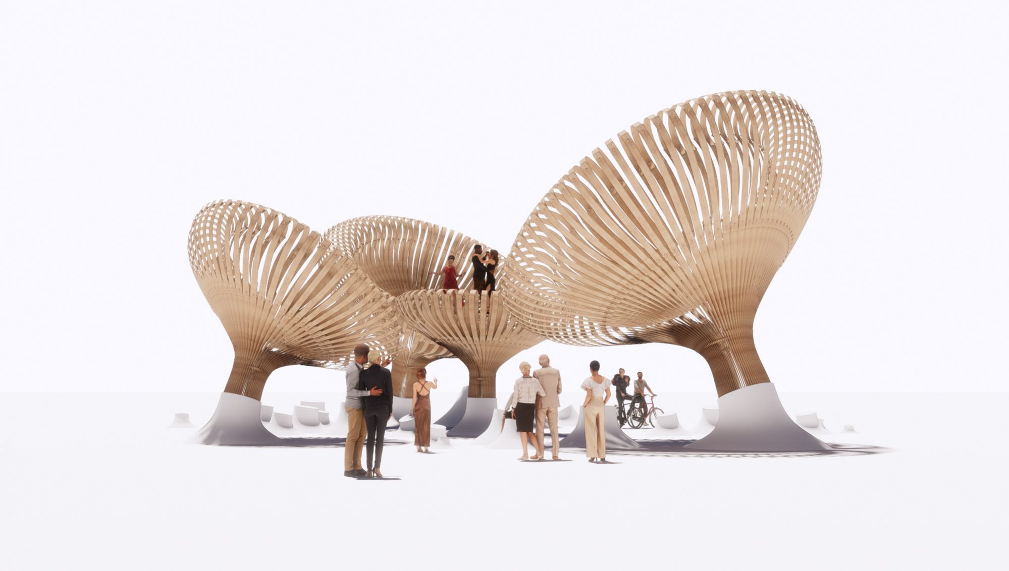 Fungus Among Us - Eco-Parametric Structures - PAACADEMY