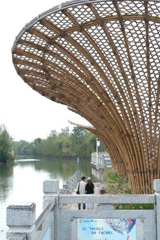 Huanglong Waterfront Bamboo Pavilion - PA | Architecture and Technology