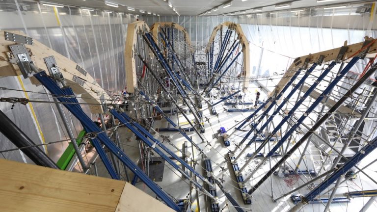 NEST HiLo: A Gaudian Concrete Shell Roof by BRG & ETH Zurich