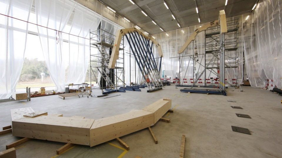 NEST HiLo: A Gaudian Concrete Shell Roof by BRG & ETH Zurich