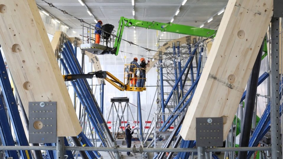 NEST HiLo: A Gaudian Concrete Shell Roof by BRG & ETH Zurich