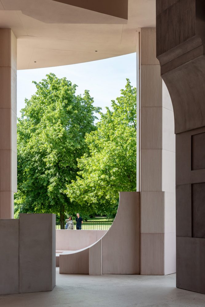 Serpentine Pavilion 2021: Abstract elements by Counterspace