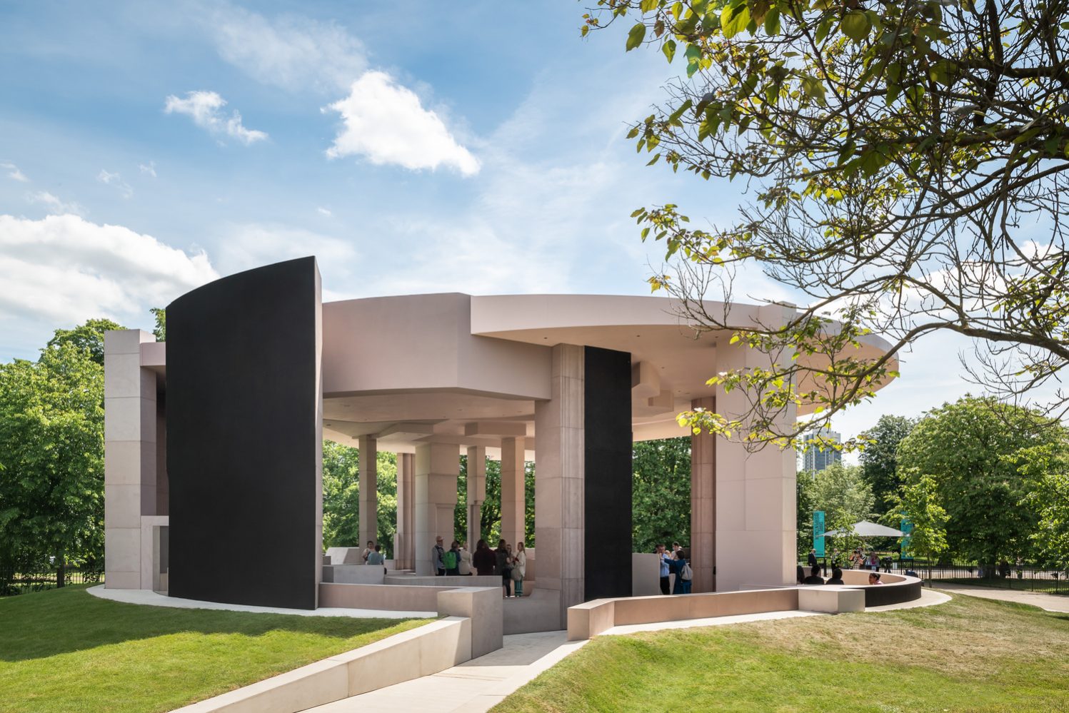 Serpentine Pavilion 2021: Abstract elements by Counterspace