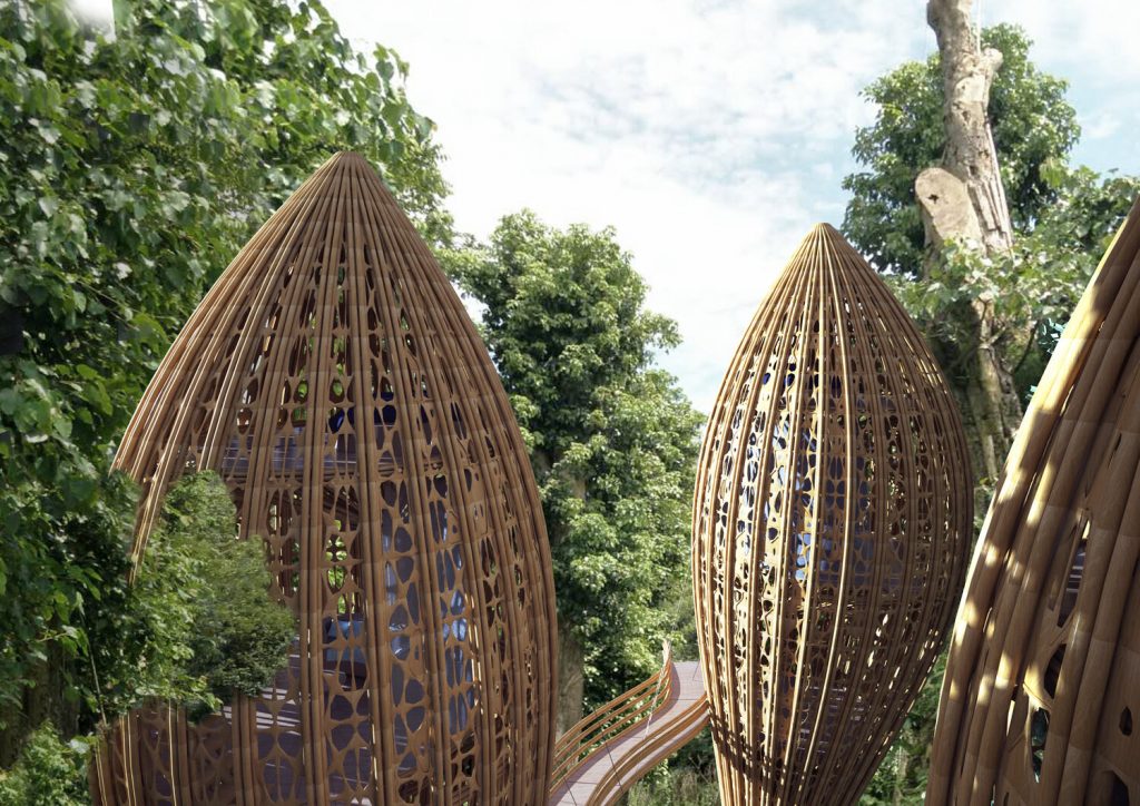 210102_00_IMG_PathView-Treehouses - Parametric Architecture