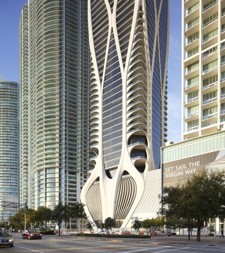 One Thousand Museum Residential Tower by Zaha Hadid Architects