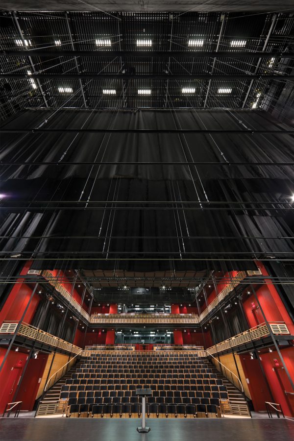 EMPAC Exhibit an Ellipsoid Inside a Cuboid by Grimshaw Architects
