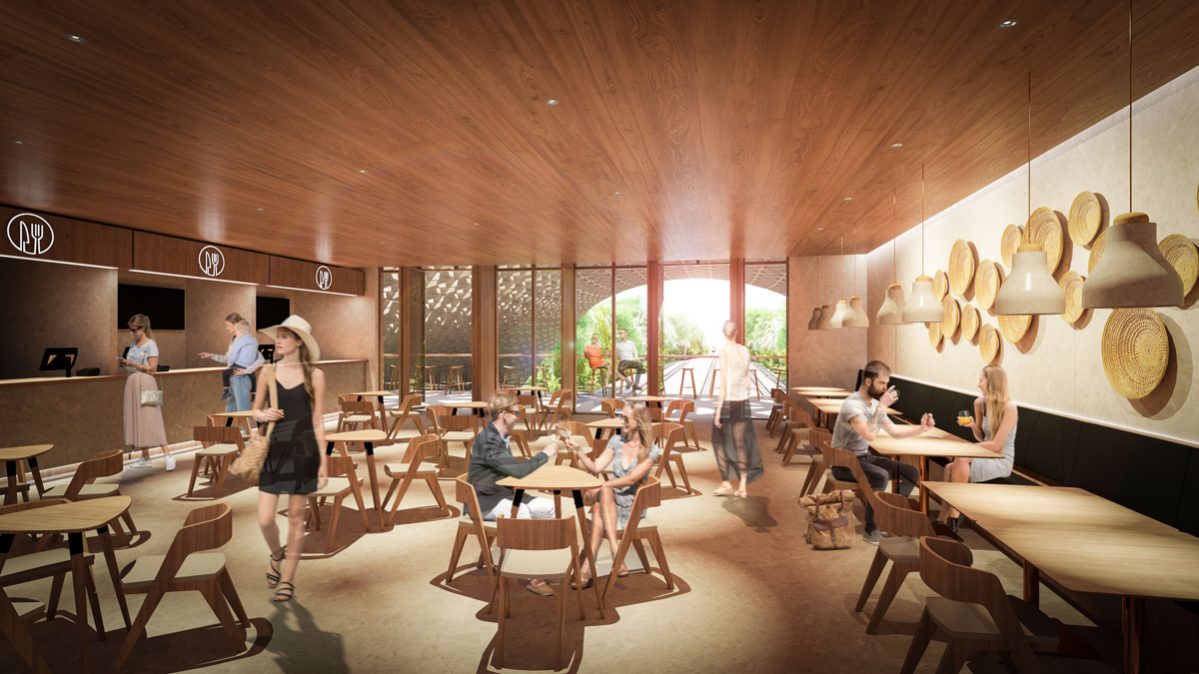 Tulum Train Station: An Aerodynamic Grid Shell Imagined by AIDIA Studio