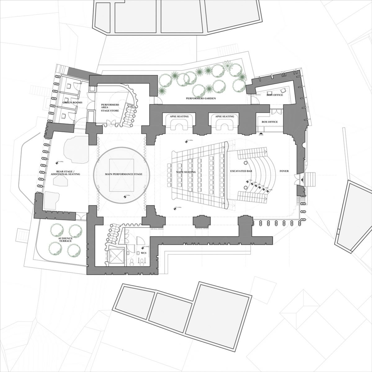 201201_MGA_Church_Model_010_Ground-Plan_FOR-WEB - Parametric Architecture