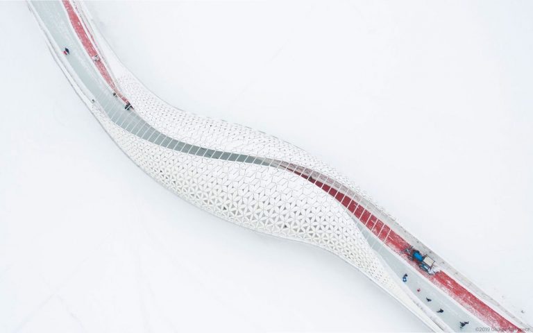 Atyrau Bridge: A Shelled Magnificence Woven by New Moon Architects