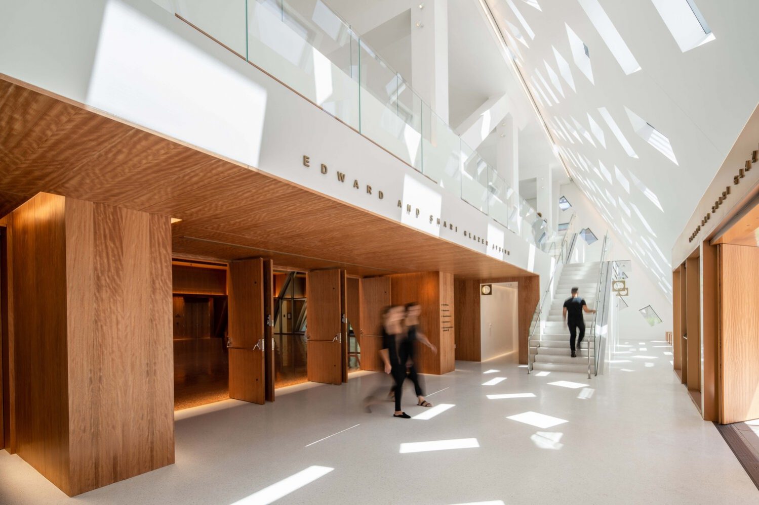 Audrey Irmas Pavilion: Stylish & Angularly Slant Edifice Unveiled by OMA