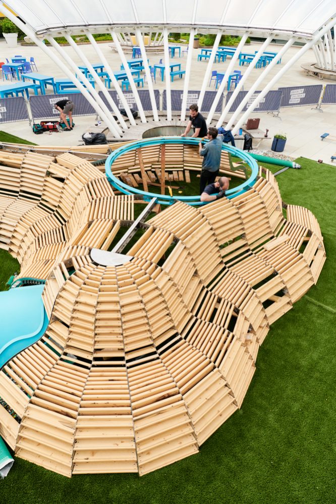 NEST: Interactive & Exciting Playscape Designed by Tri-Lox
