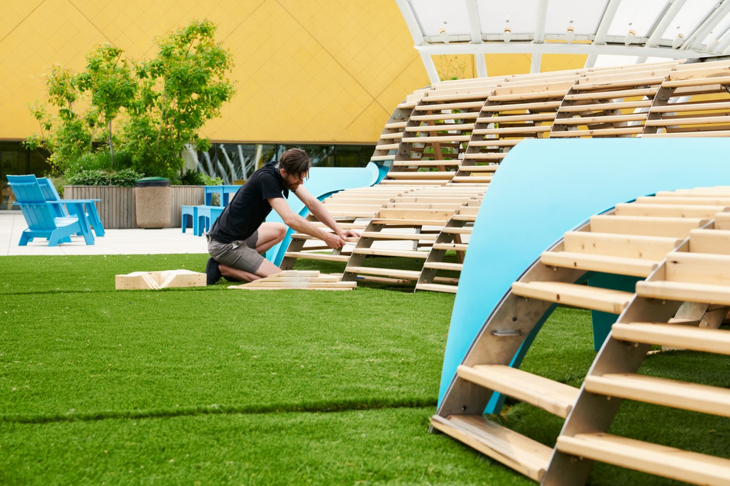 NEST: Interactive & Exciting Playscape Designed by Tri-Lox