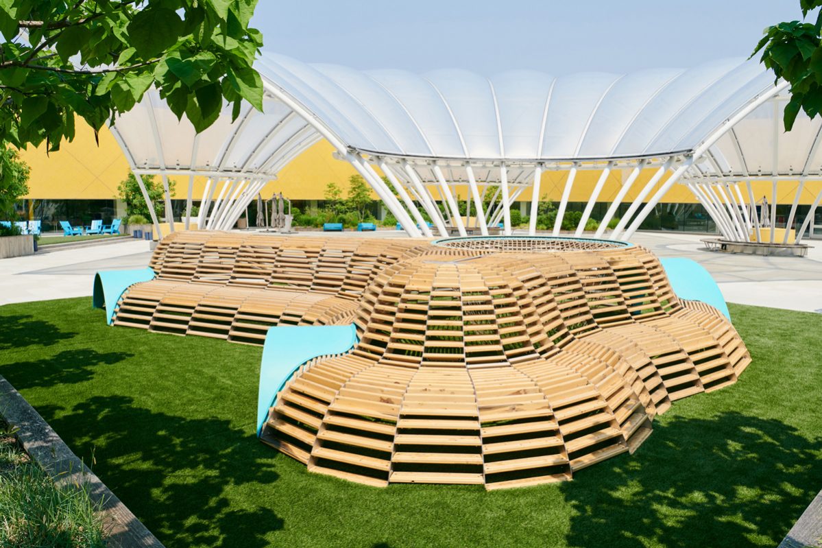 NEST: Interactive & Exciting Playscape Designed by Tri-Lox