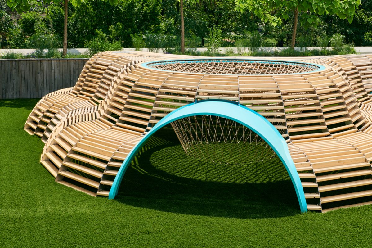 NEST: Interactive & Exciting Playscape Designed by Tri-Lox