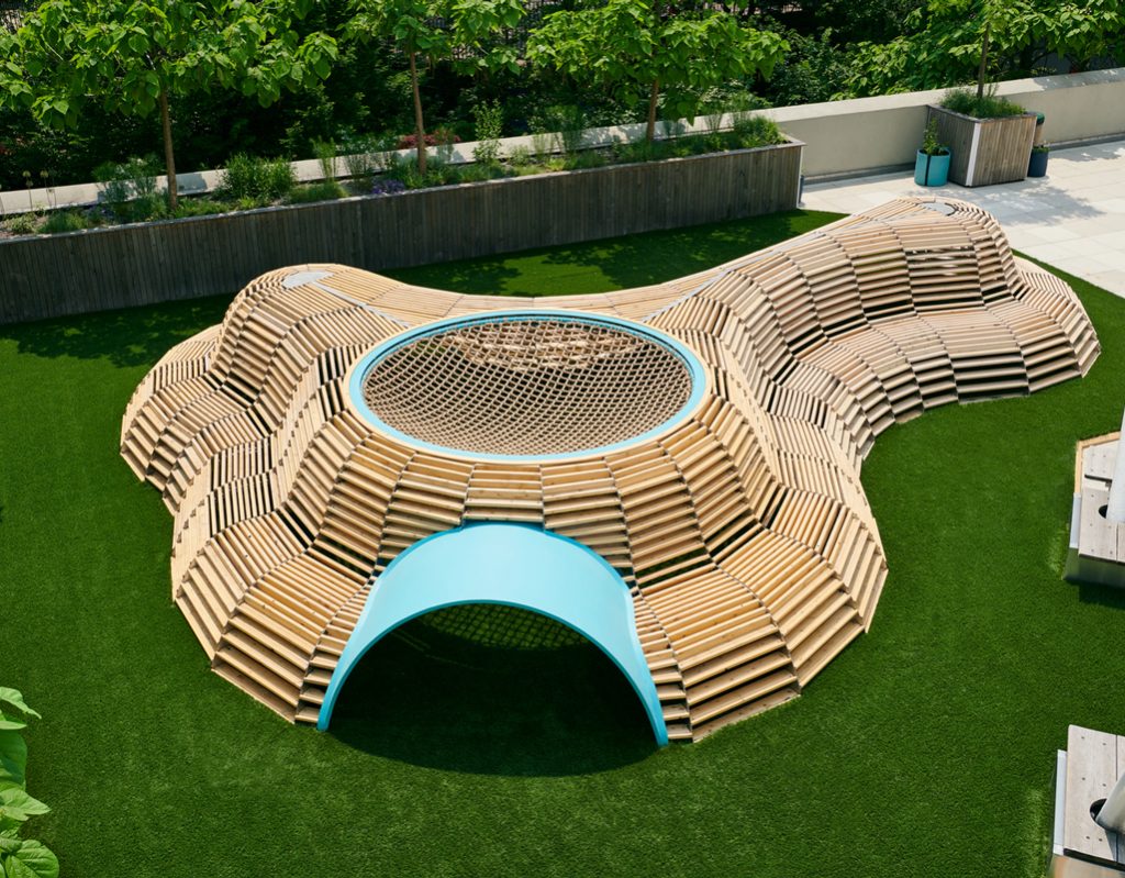 NEST: Interactive & Exciting Playscape Designed by Tri-Lox