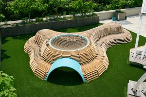 NEST: Interactive & Exciting Playscape Designed by Tri-Lox