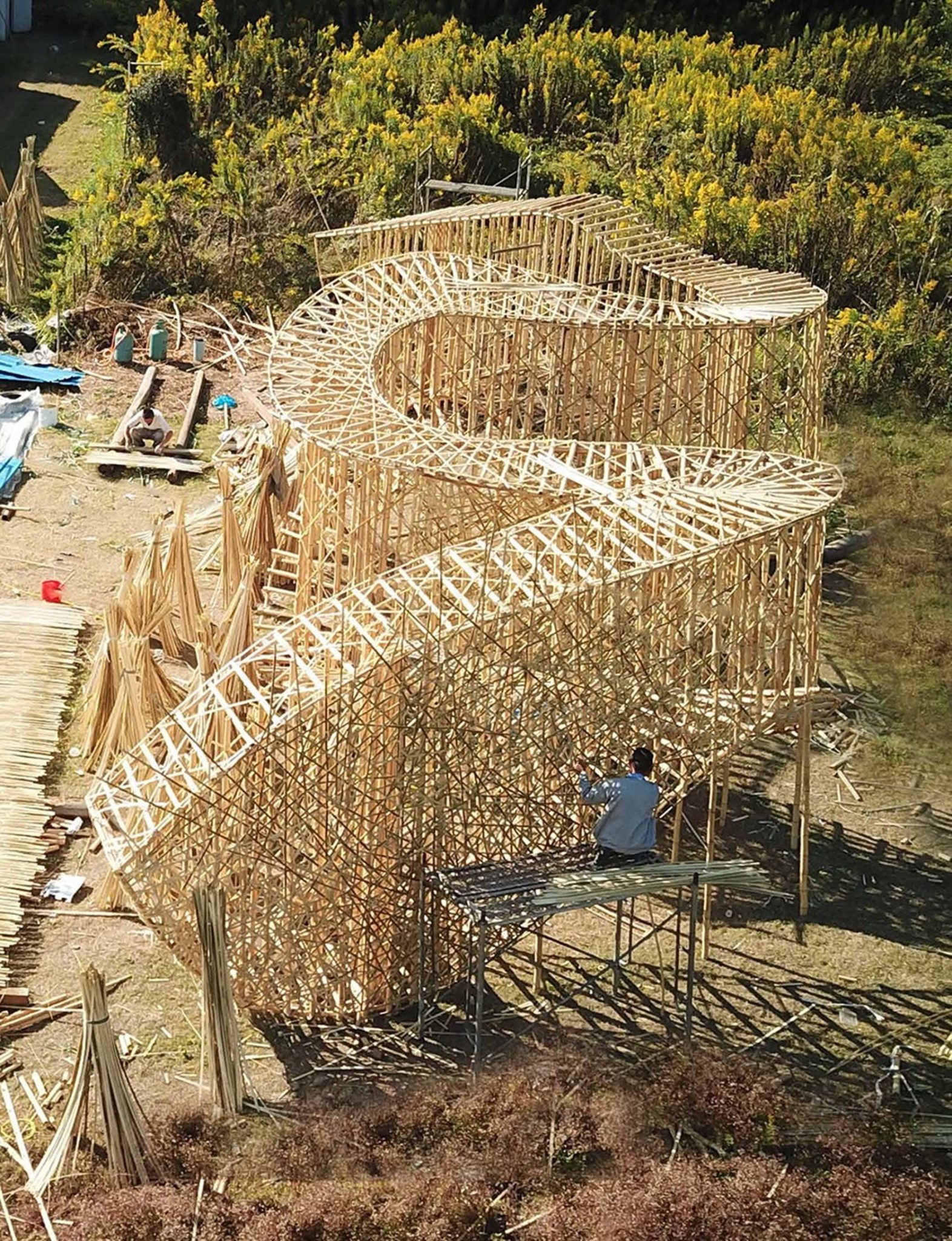 Bamboo Pavilion by LIN ARCHITECTURE