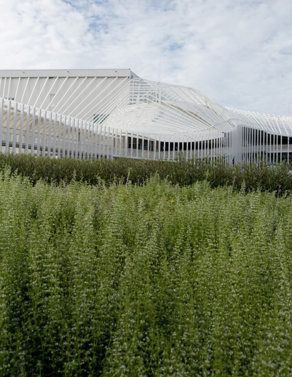 Megapark: White Framed Shopping Centre Unveiled by Architectkidd
