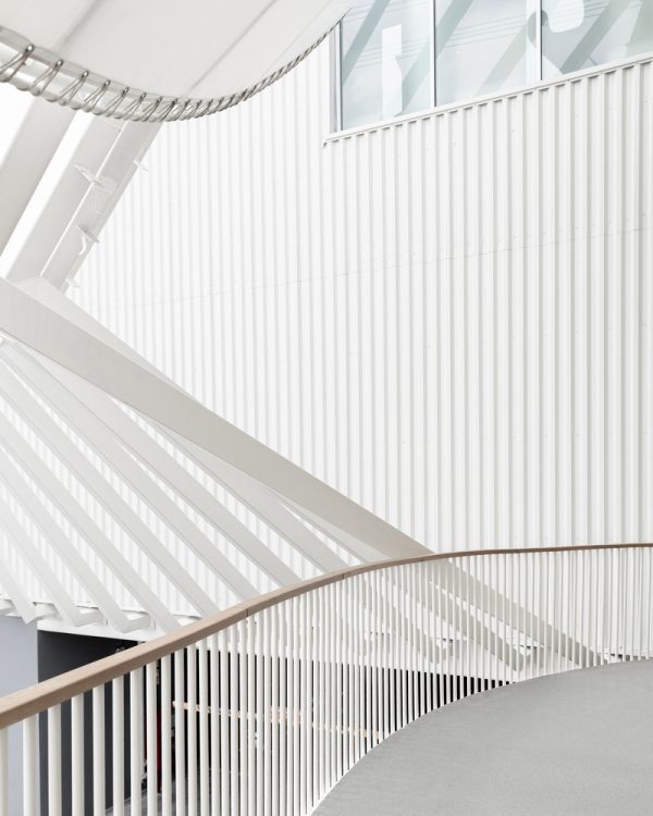 Megapark: White Framed Shopping Centre Unveiled by Architectkidd