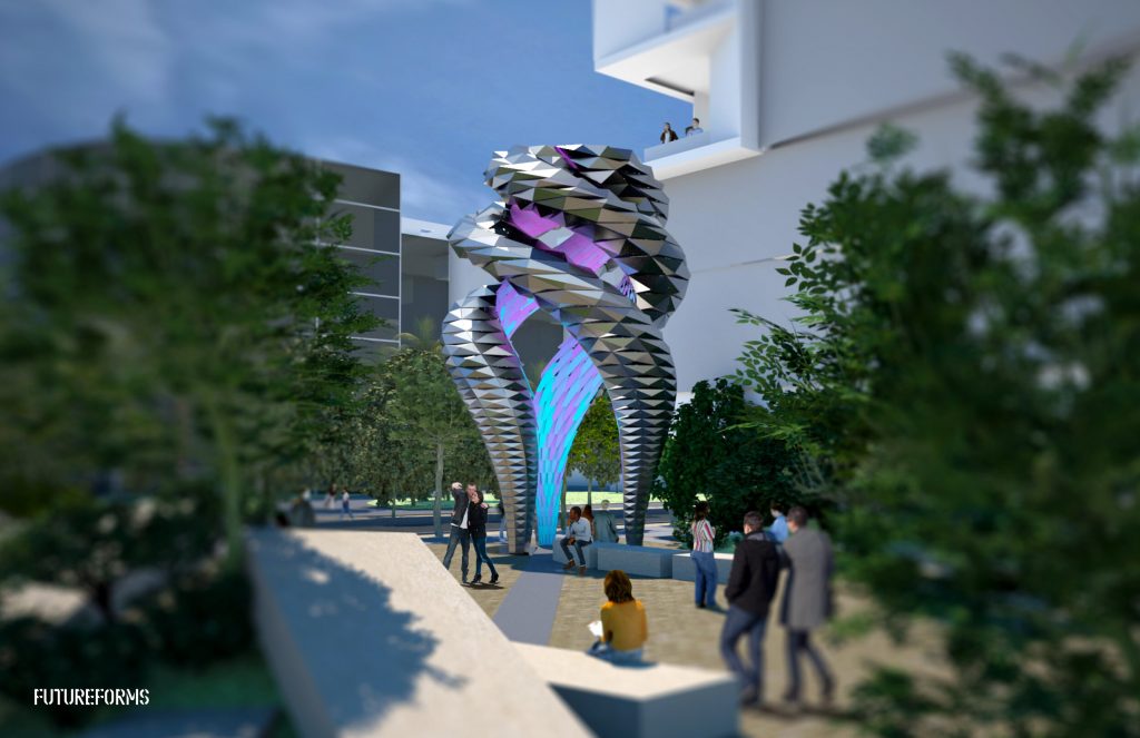 Orbital: Tessellated Vision of a Contemporary Garden Folly