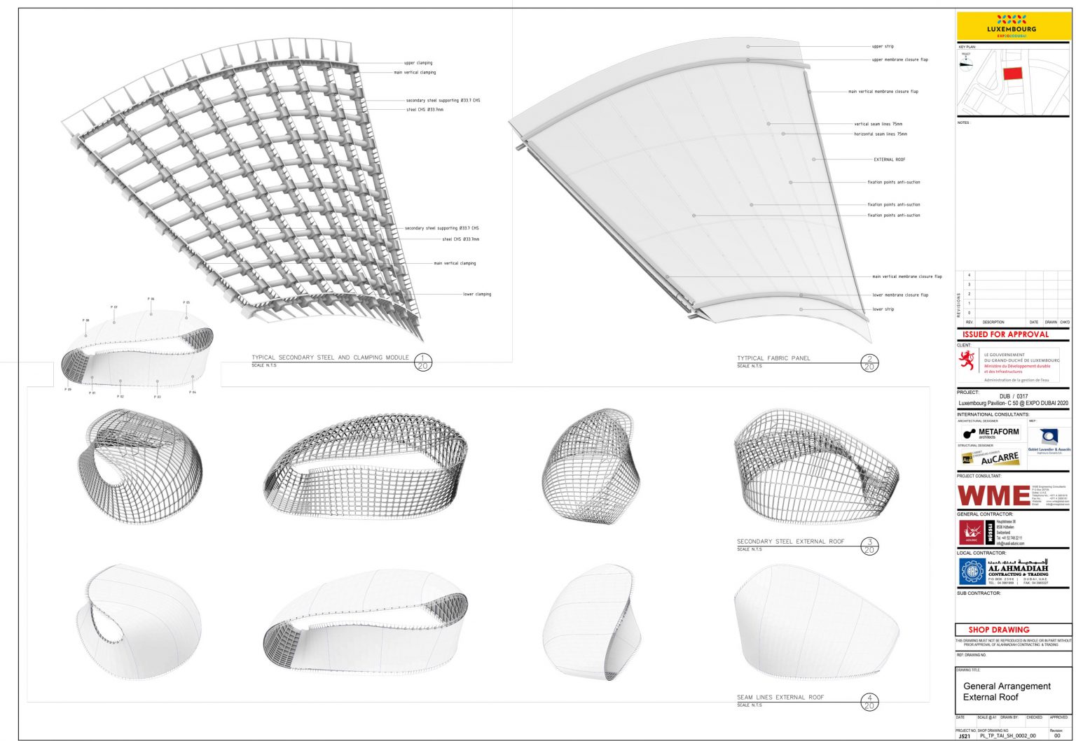 Luxembourg Pavilion at Expo 2020 Dubai by Metaform Architects