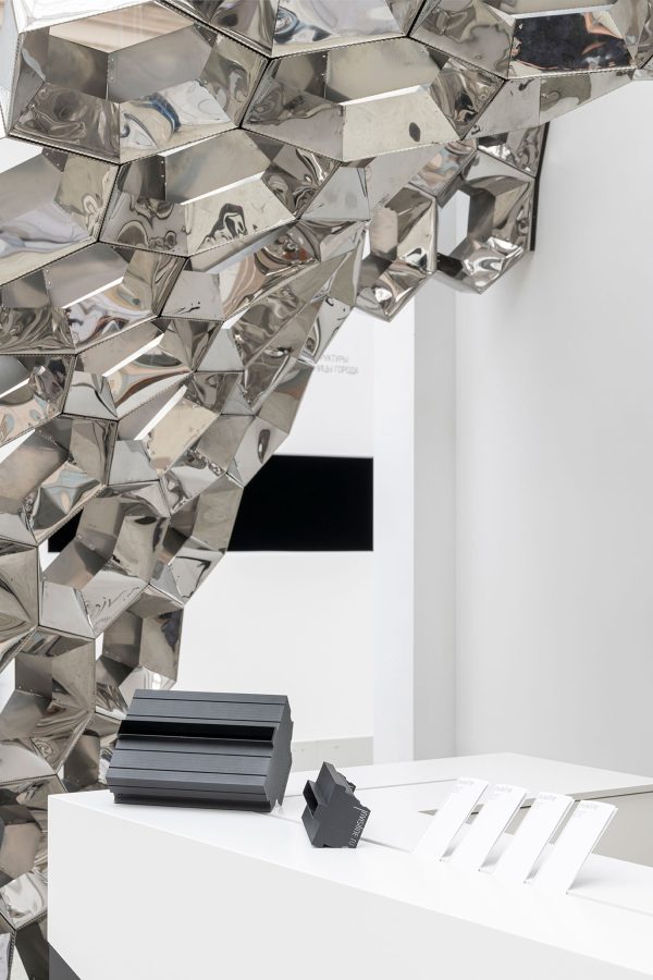 The Shell-Art Object at ArchMoscow Expo by Geometrix Design