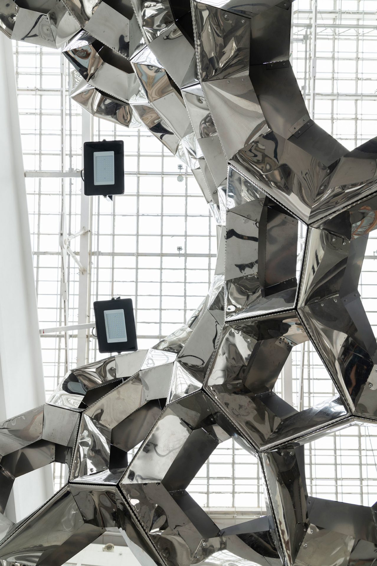 The Shell-Art Object at ArchMoscow Expo by Geometrix Design