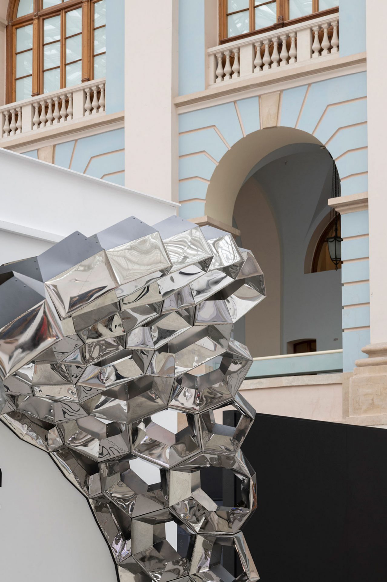 The Shell-Art Object at ArchMoscow Expo by Geometrix Design