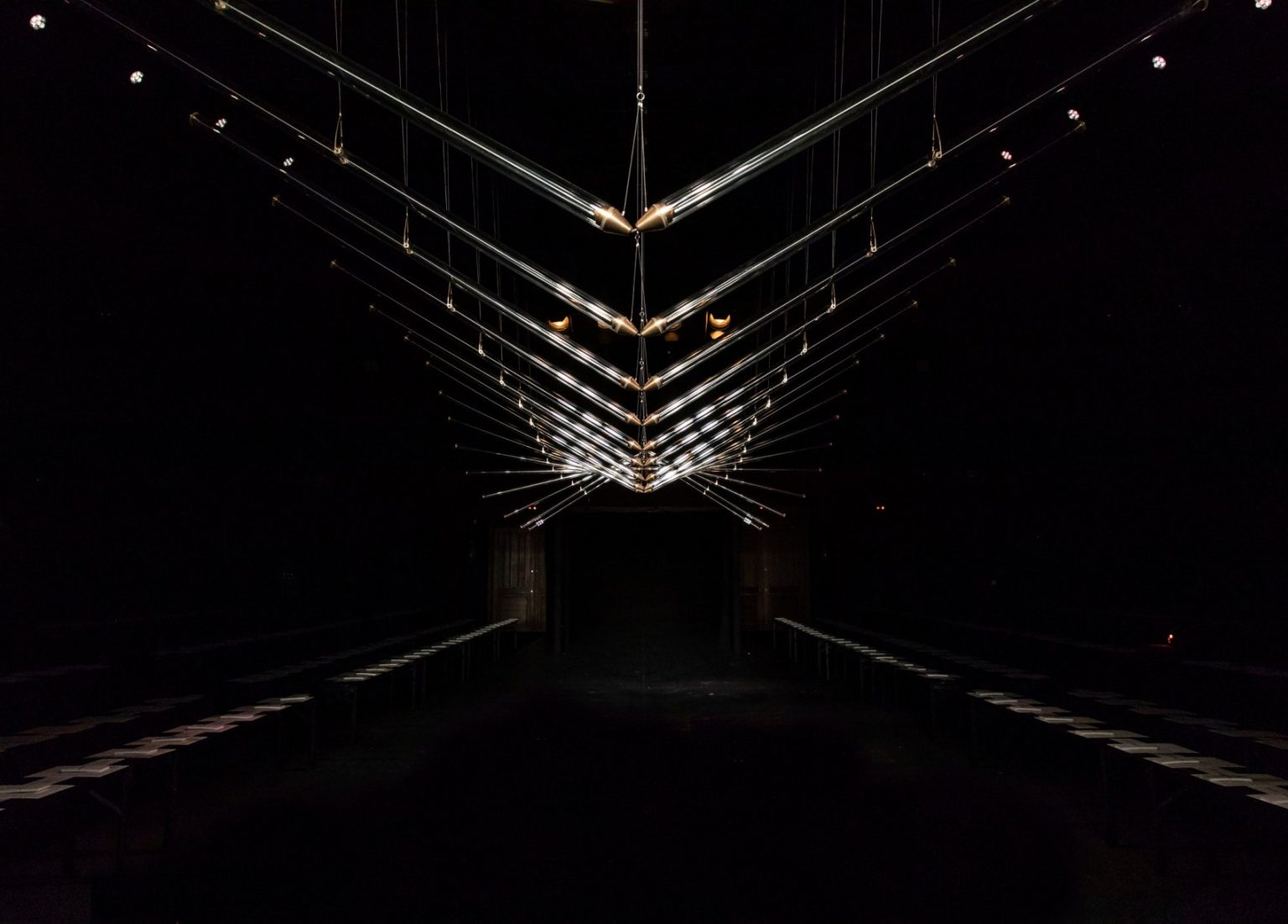 In 20 Steps, Studio Drift's Kinetic Glass Installation