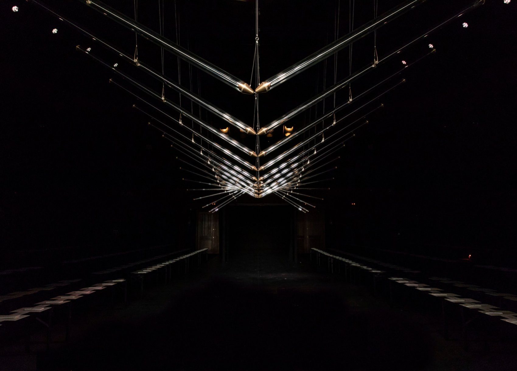 In 20 Steps, Studio Drift's Kinetic Glass Installation