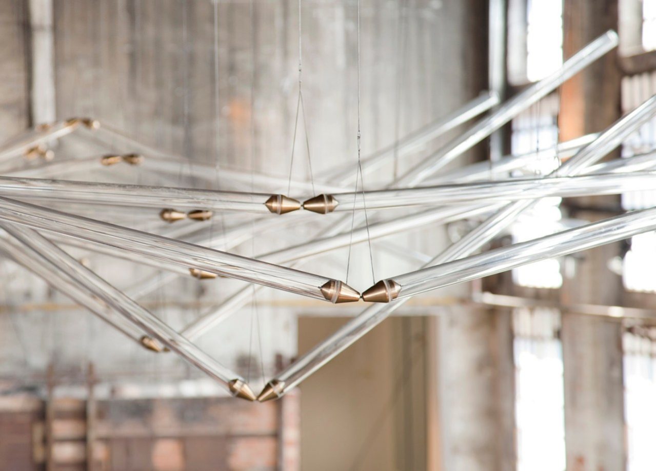 In 20 Steps, Studio Drift's Kinetic Glass Installation