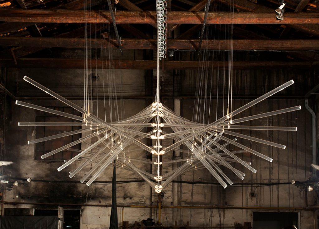 In 20 Steps, Studio Drift's Kinetic Glass Installation
