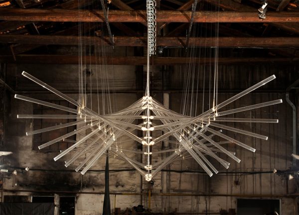 In 20 Steps, Studio Drift's Kinetic Glass Installation