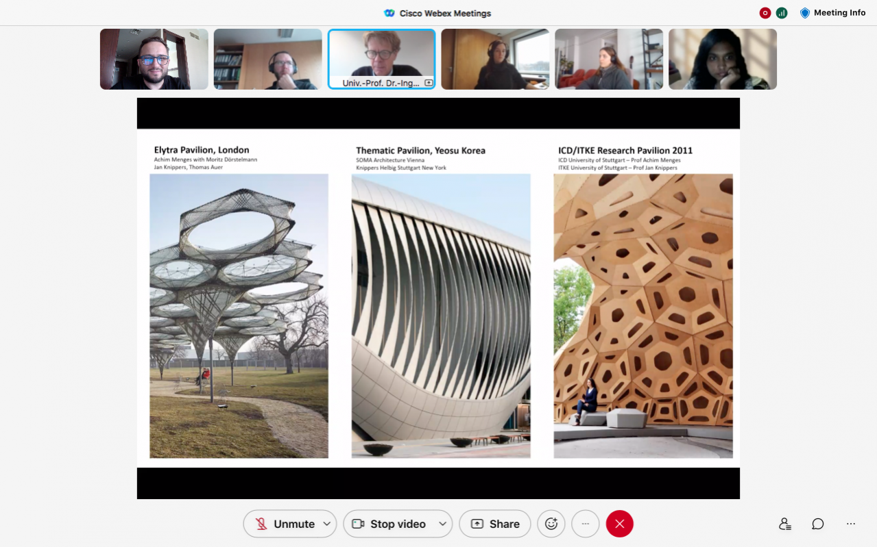 The Elastic Architecture Workshop, Correlating Nature to Kinematics