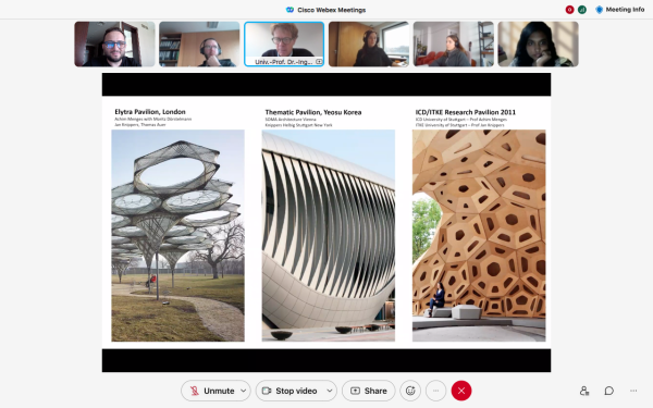 The Elastic Architecture Workshop, Correlating Nature to Kinematics