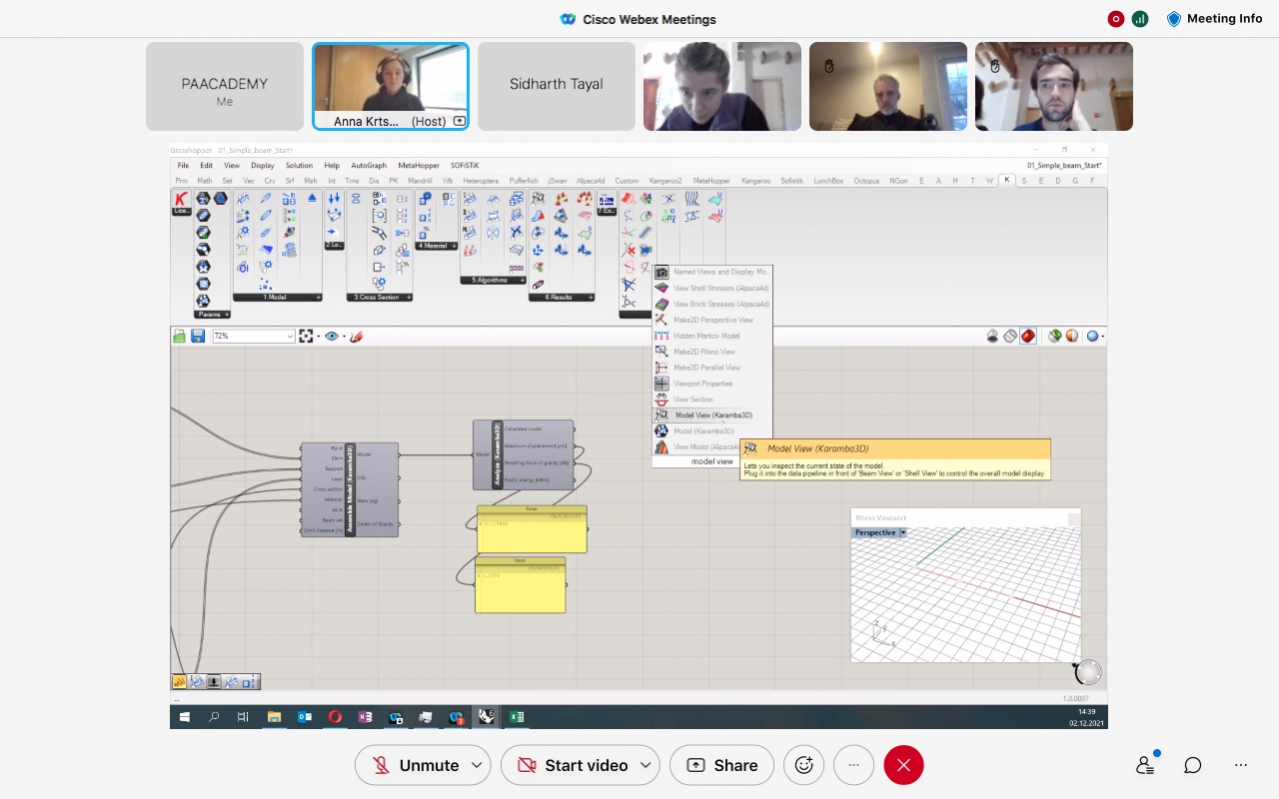 The Elastic Architecture Workshop, Correlating Nature to Kinematics