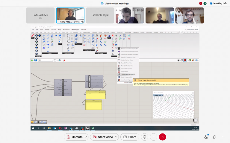 The Elastic Architecture Workshop, Correlating Nature to Kinematics