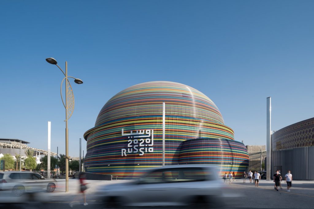 Russian Pavilion, The Soul Feeding Colorful Masterpiece of Sergei Tchoban