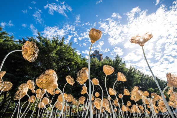 The Thank You Bouquet Art Installation - Parametric Architecture