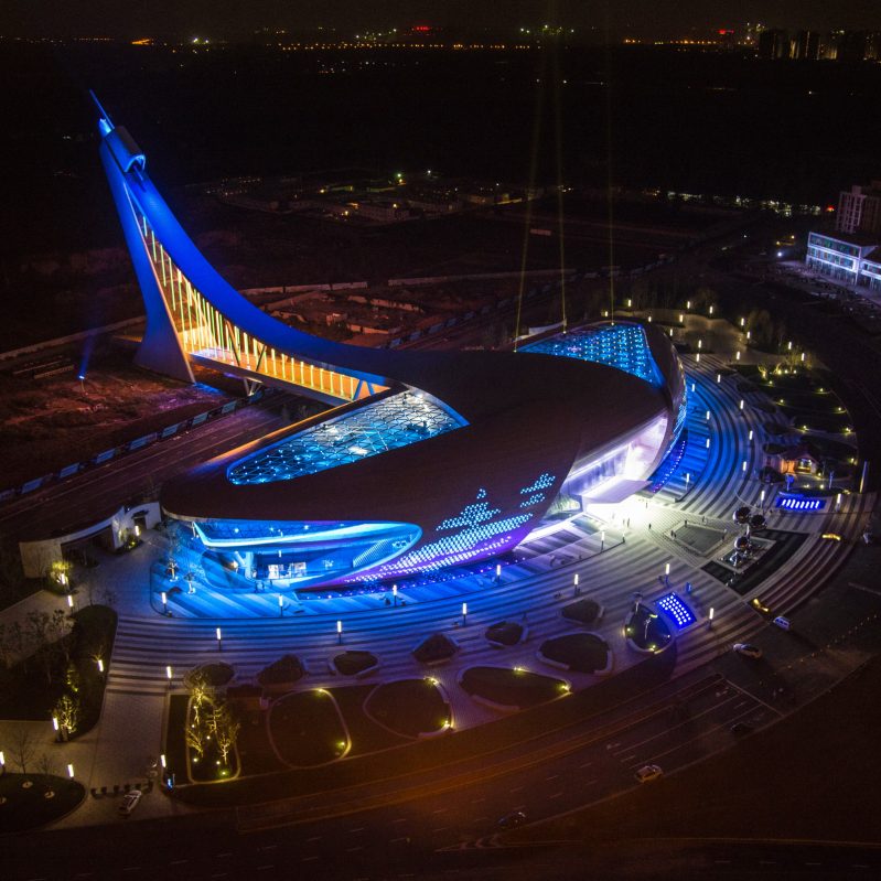 DreamEast Future World, An Aerospace Theme Park by Hetzel Design