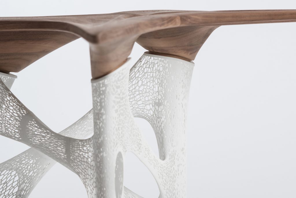 An Innovatively Envisioned 3D Printed Table Design By ALEKSA Studio