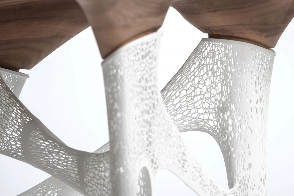 An Innovatively Envisioned 3D Printed Table Design By ALEKSA Studio