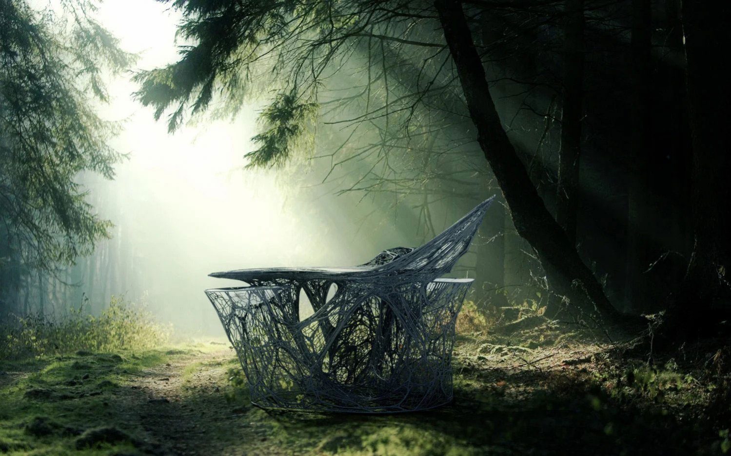 An Innovatively Envisioned 3D Printed Table Design By ALEKSA Studio