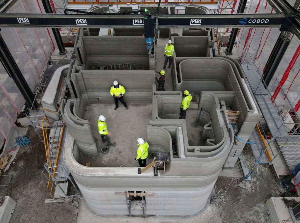 3D Printed House By Mense Korte Architekten & PERI 3D Construction
