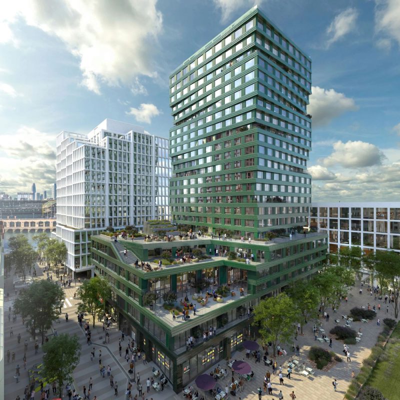 Building F Contributing To A Multi-Purpose Environment In San Francisco