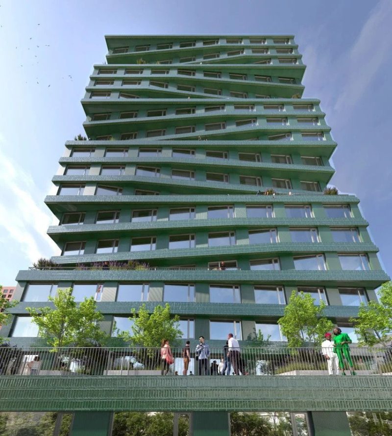 Building F Contributing To A Multi-Purpose Environment In San Francisco