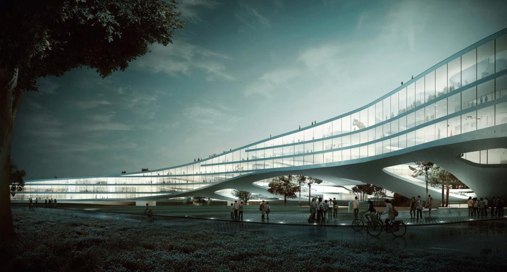 CAFA Qingdao Campus By CAA Architects