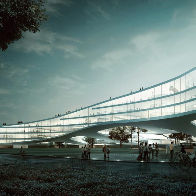 CAFA Qingdao Campus By CAA Architects