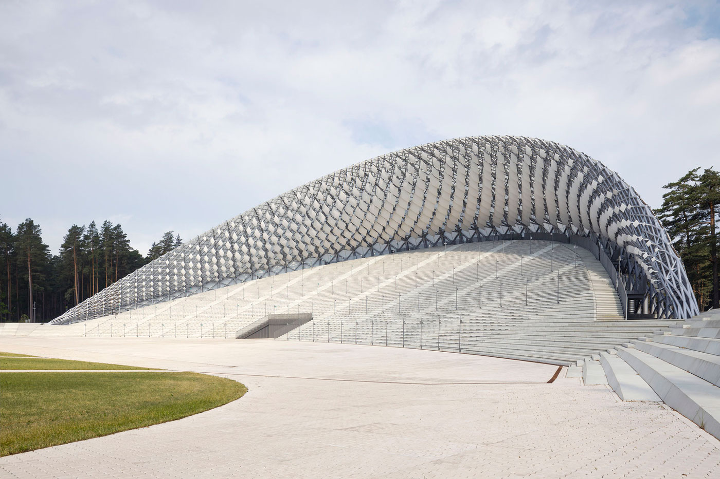Splendid Mežaparks Open-Air Stage Gets Renovated By Mailitis Architects