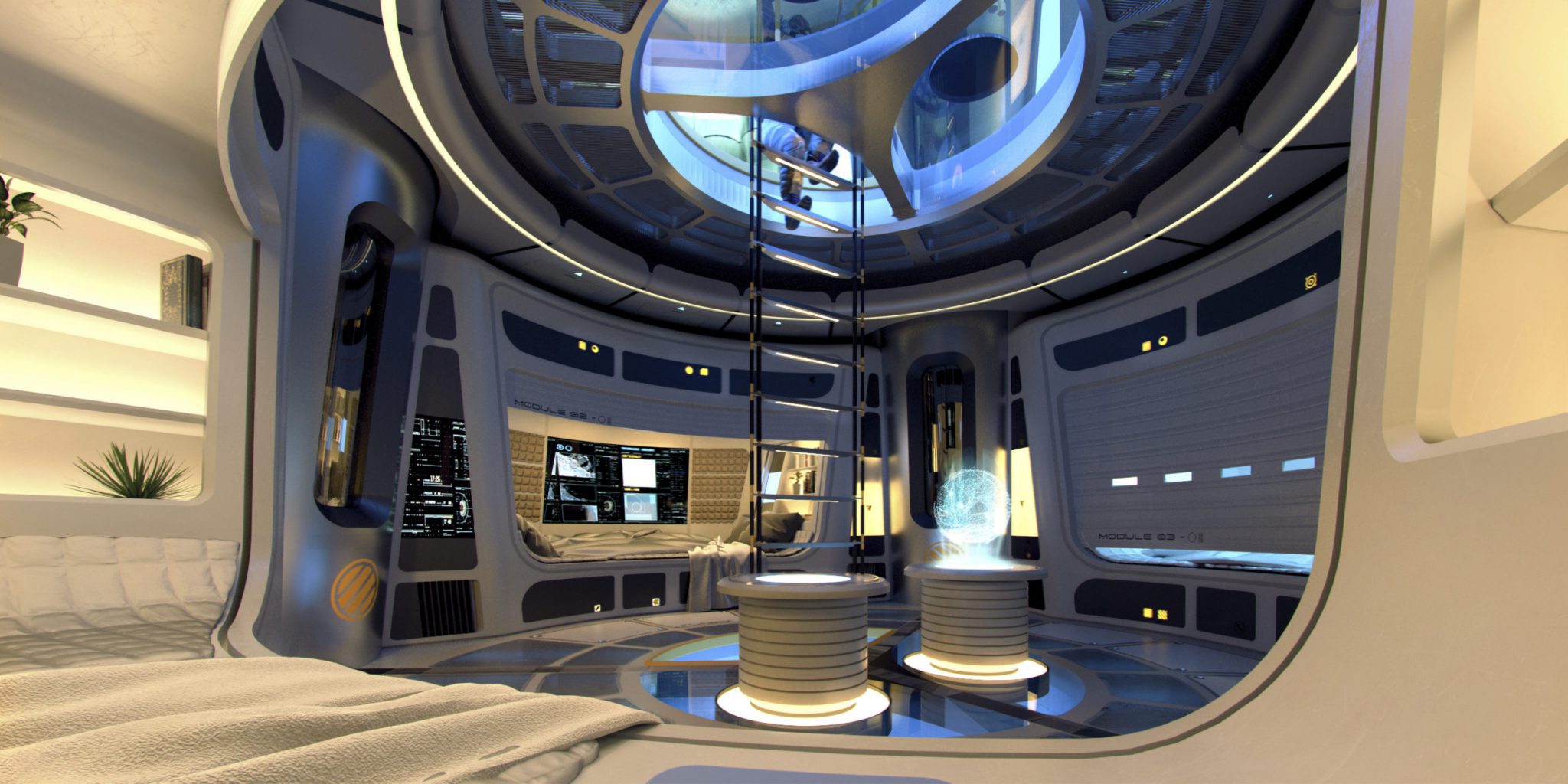 Moon Village, The First Self-Sufficient Lunar Masterplan By SOM and ESA